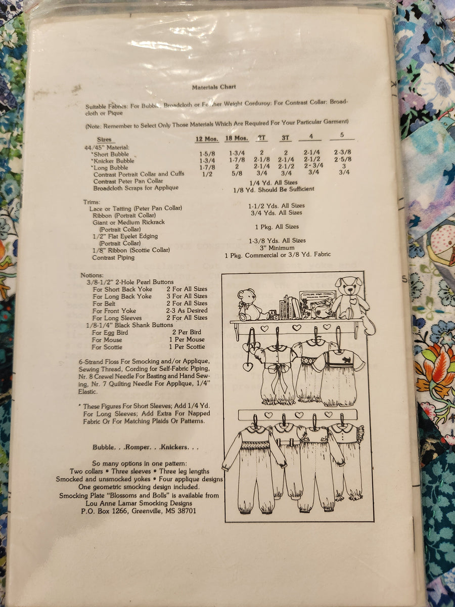 Beaucoup Shelby's Basic Bubble sml – Old School Stitches