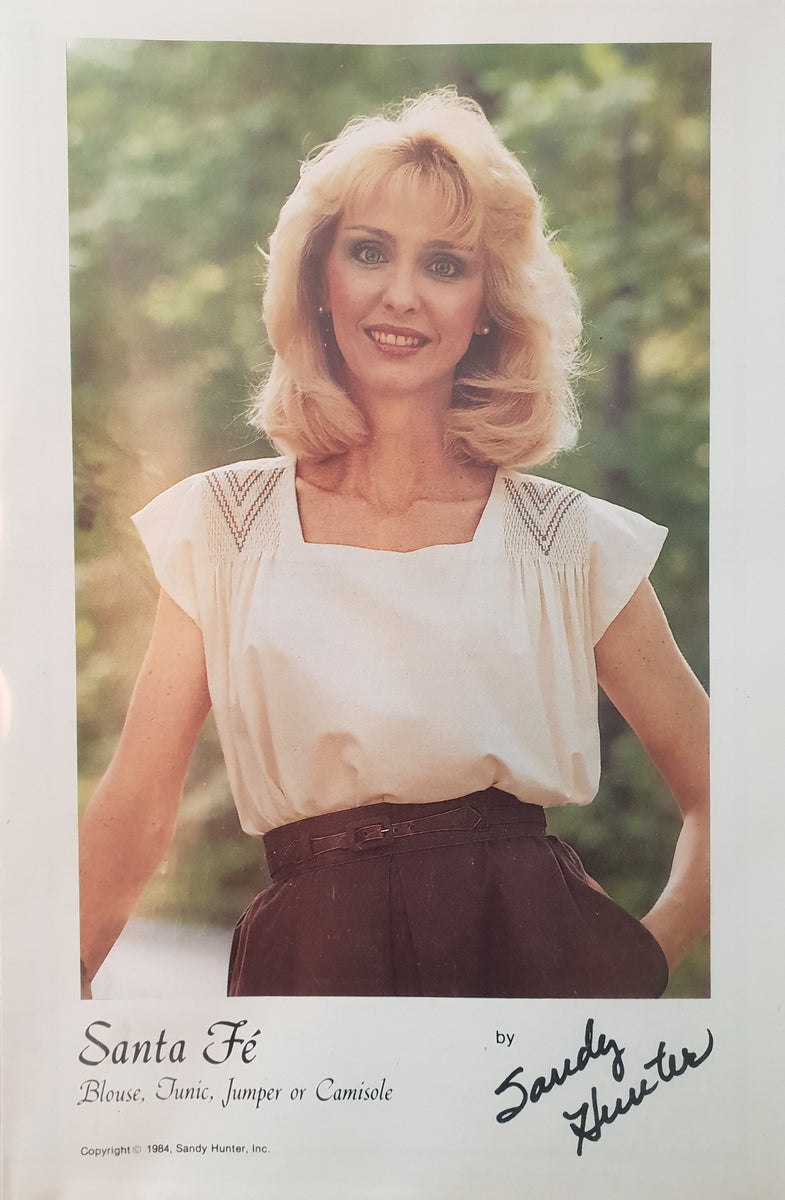 Sandy Hunter Santa Fe Womens Smocked Blouse – Old School Stitches