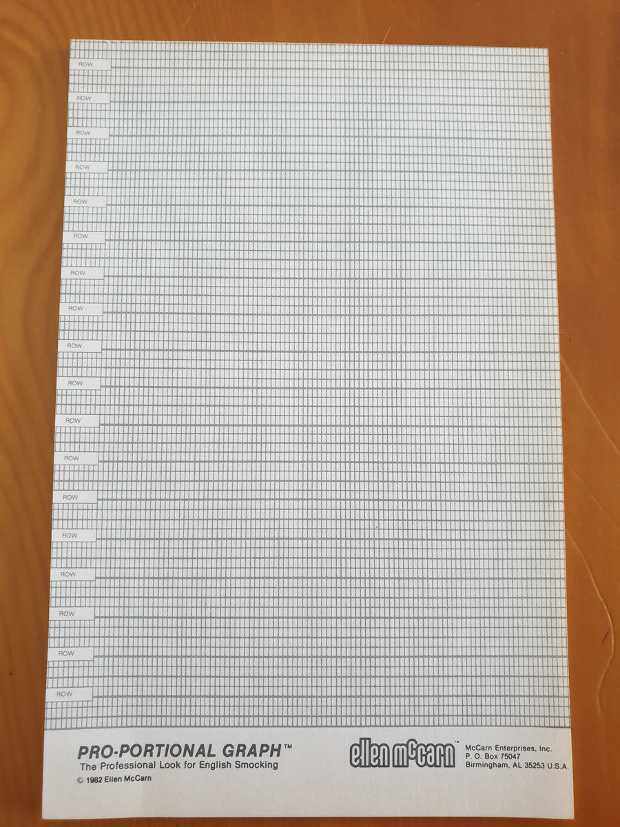 Geometric Graph Paper Pad – Old School Stitches